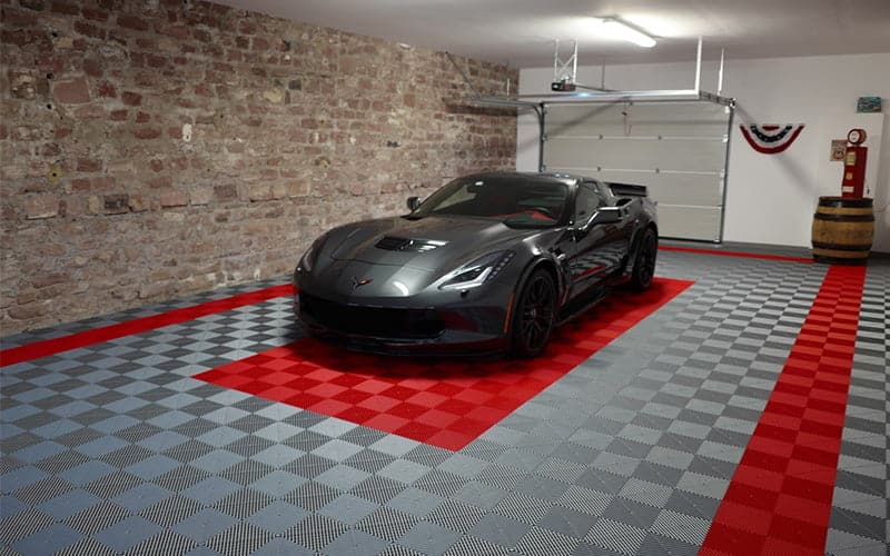 Dalles de sol pour garage, revêtement intérieur garage | POLYDAL